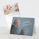 Elegant Baby Photo Folded Birth Announcement | Zazzle