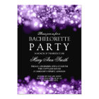 Elegant Wedding Winter Sparkle Black Invitation | Zazzle.com