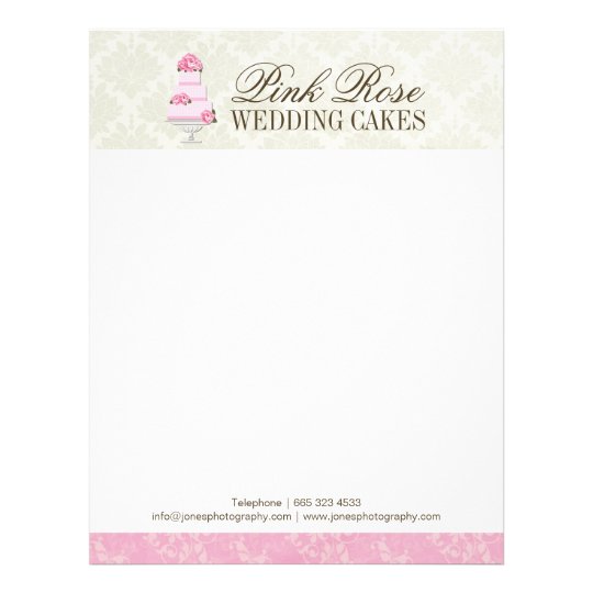 Elegant Bakery Letterhead | Zazzle.com