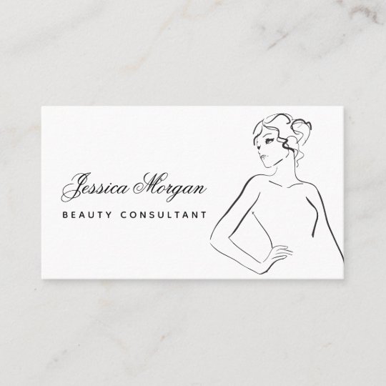 Elegant Beauty Professional Business Cards | Zazzle.com