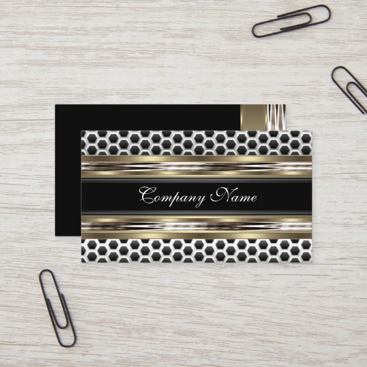 Elegant Beige and Black Gray Business Card | Zazzle