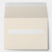 Elegant Beige Linen Envelopes | Zazzle