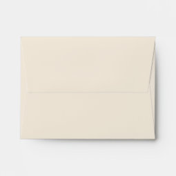 Elegant Beige Linen RSVP Envelopes | Zazzle