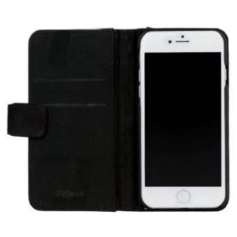 Elegant Black and Gold Greyhound Dog iPhone Wallet Case | Zazzle