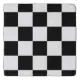 Elegant Black and White Checkerboard Trivet | Zazzle
