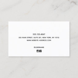 Elegant Black Border Satin Gold Professional Calling Card | Zazzle