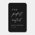 Elegant Black Perfect Match Wedding Matches | Zazzle