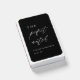 Elegant Black Perfect Match Wedding Matches | Zazzle
