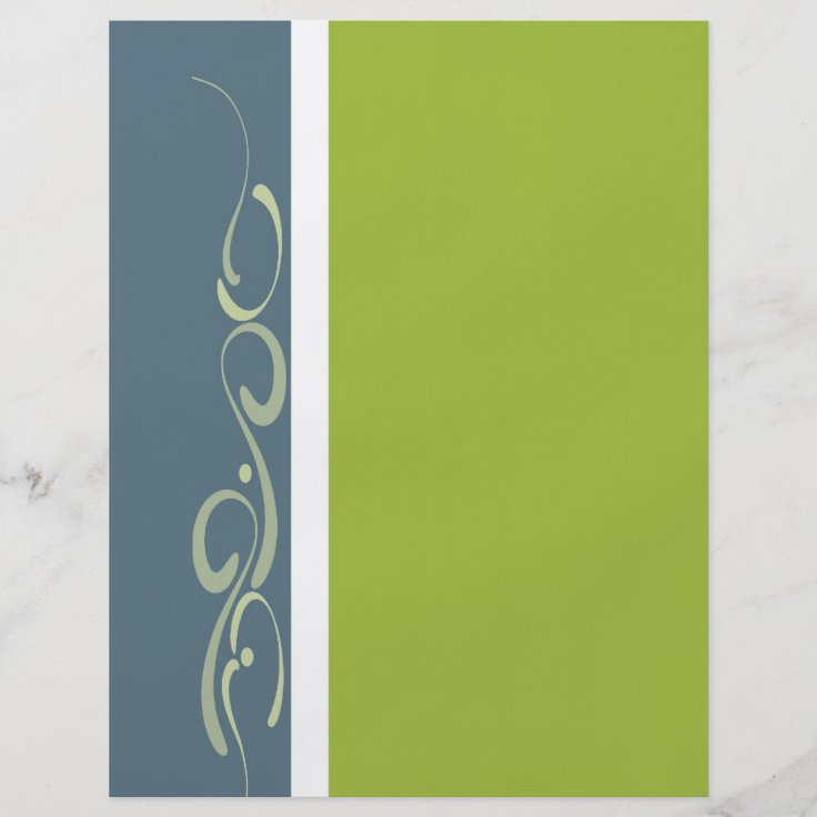 Elegant blank flyer background | Zazzle