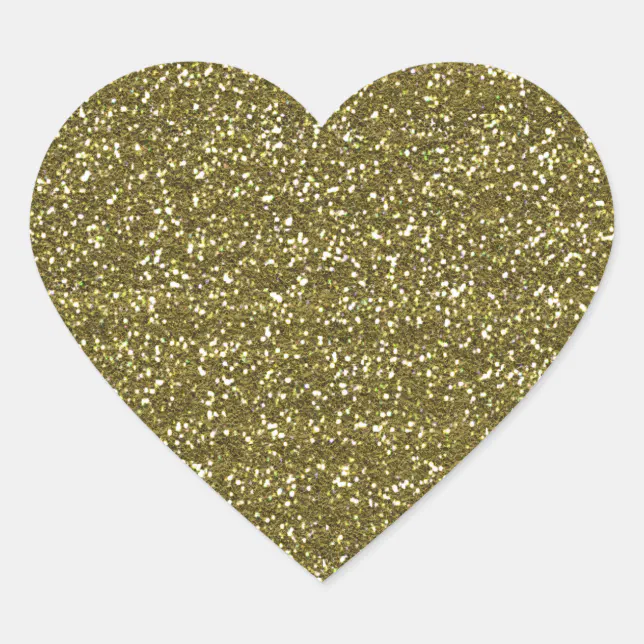 Elegant Blank Gold Glitter Seals | Zazzle