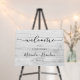 Elegant Bleached Wood Wedding Welcome Sign | Zazzle