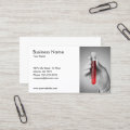 Elegant Blood Sample Health Service Doctor Business Card | Zazzle