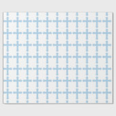 Elegant Blue Cross Wrapping Paper | Zazzle