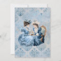 Elegant Blue Floral Tea Set Bridal Luncheon Tea Invitation | Zazzle