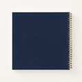 Elegant Blue Gold Graduation Party Guest Book | Zazzle