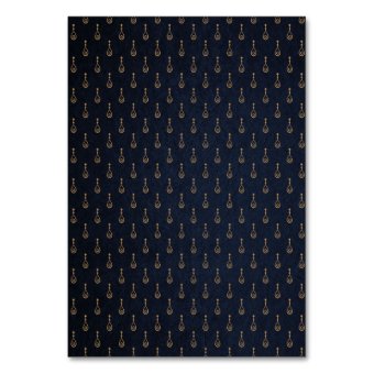 Elegant Blue Indian Traditional Design Wedding Table Number | Zazzle