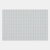 Elegant Blue Rose Floral Pattern Wrapping Paper Sheets | Zazzle