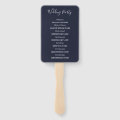 Elegant Blue Roses Hand Fan | Zazzle