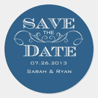Save The Date Stickers | Zazzle