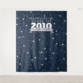 Elegant, blue School Reunion Photobooth backdrop | Zazzle