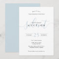 Elegant Blue & White Fundraiser Silent Auction Invitation | Zazzle