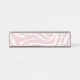 Elegant Blush Pink Zebra White Animal Print Desk Name Plate | Zazzle