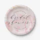 Elegant Blush Watercolor Bridal Shower Paper Plates | Zazzle