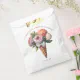 Elegant Boho Ice Cream Bridal Shower Favor Bag | Zazzle