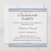 Elegant Border Bachelorette Party Invitation | Zazzle