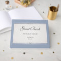 Elegant Border Wedding Guest Book | Zazzle