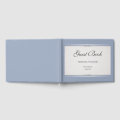 Elegant Border Wedding Guest Book | Zazzle