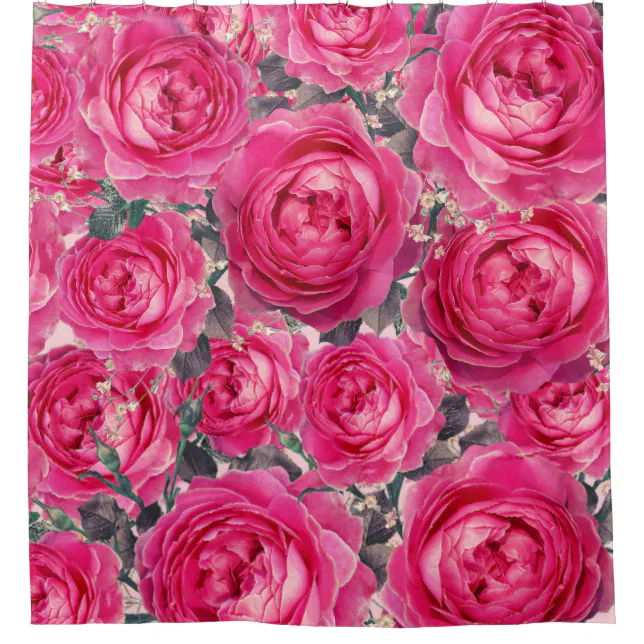 Elegant Bouquet of Roses Shower Curtain | Zazzle