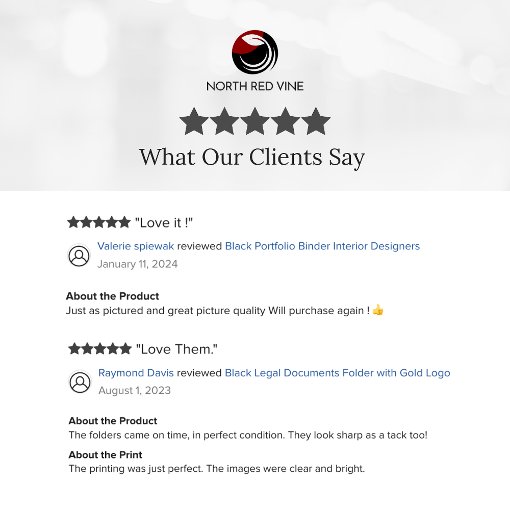 Elegant Branded File Folder Set | Zazzle