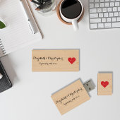 Elegant Bride Groom Wedding Couple Wood USB Drive | Zazzle