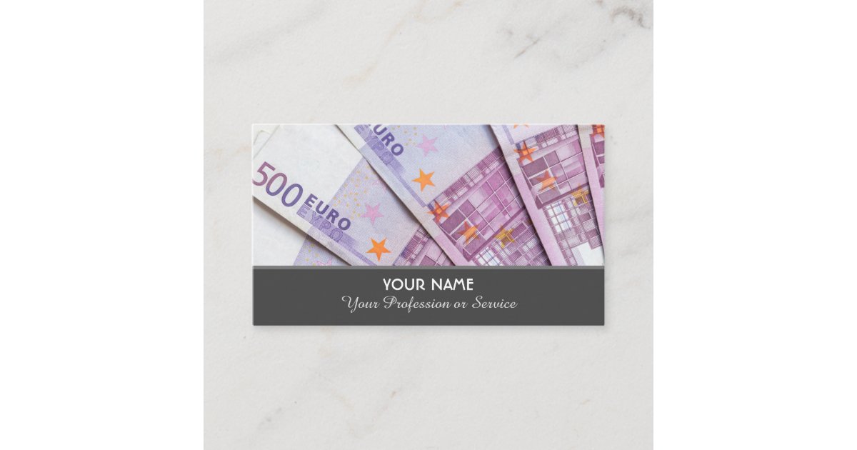 Elegant business card for financial experts | Zazzle