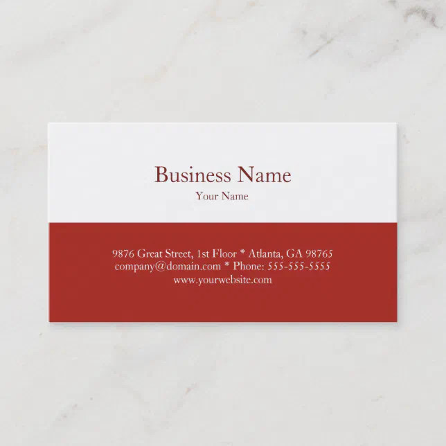 Elegant Business Card Template | Zazzle