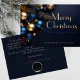 Elegant Business Corporate Christmas Holiday Card | Zazzle