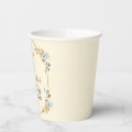 Elegant Buttercream Floral 1st Holy Communion Paper Cups | Zazzle
