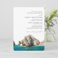 Elegant Cabo Wedding Custom Scenic Invitation | Zazzle