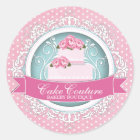 Cake Box Packaging Stickers | Zazzle.com