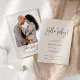 Elegant Calligraphy | Baby Shower Hello baby Pink Invitation | Zazzle