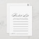 Elegant Calligraphy Bucket List Cards | Zazzle