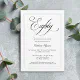 Elegant Calligraphy Classic 80th Birthday Party Invitation | Zazzle