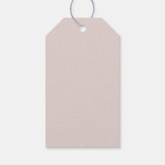 Elegant Calligraphy Display Shower Gift Tags | Zazzle
