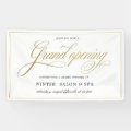 elegant calligraphy gold Grand Opening Banner | Zazzle