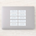 Elegant Calligraphy Wedding Guest Address Labels | Zazzle