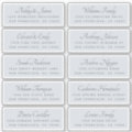 Elegant Calligraphy Wedding Guest Address Labels | Zazzle