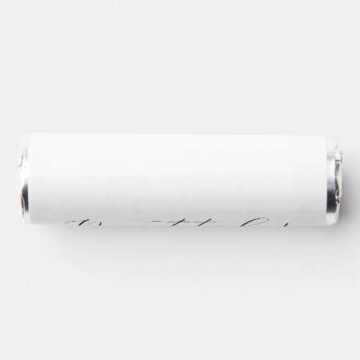 Elegant Calligraphy Wedding Mints | Zazzle