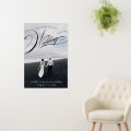 Elegant Calligraphy Wedding Photo Welcome Sign | Zazzle