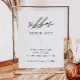 Elegant Calligraphy Wedding Ribbon Send Off Sign | Zazzle
